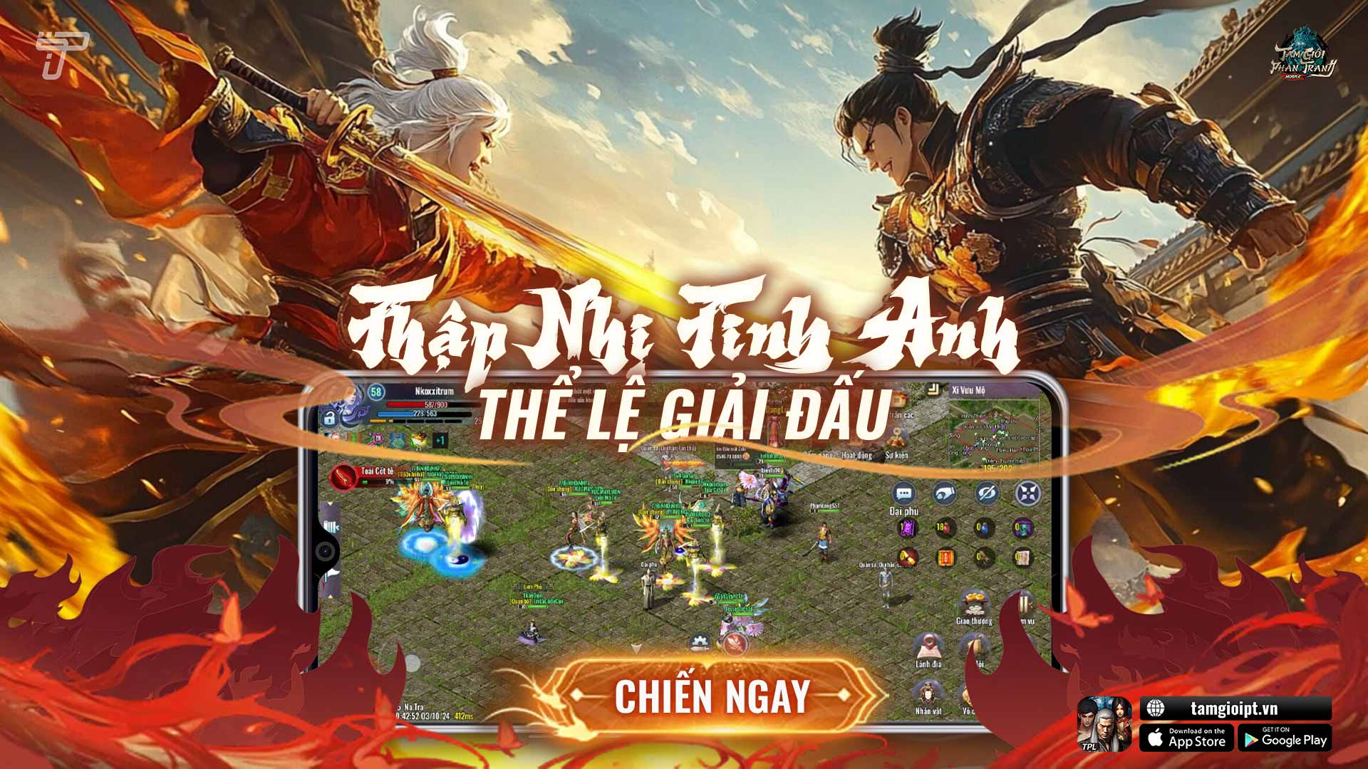 Tam Giới Phân Tranh Mobile | Game Tam giới phân tranh Mobile
