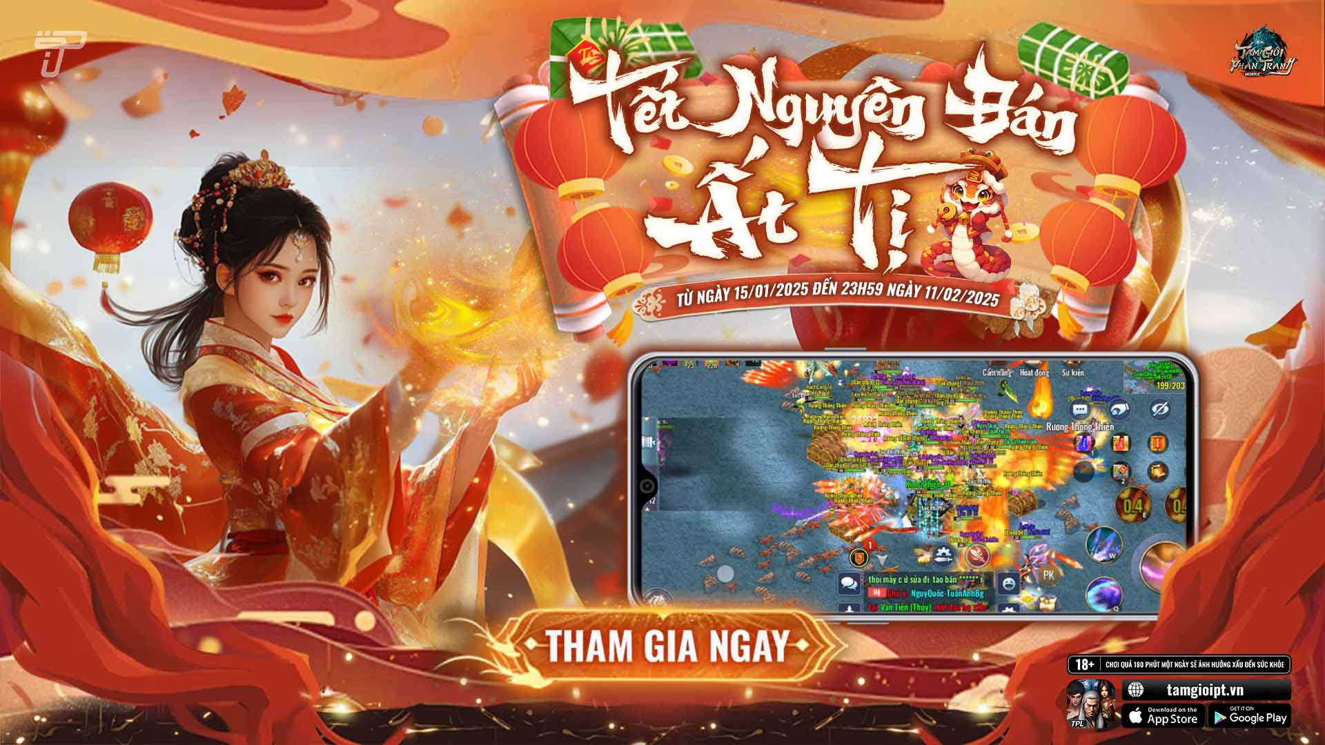 Tam Giới Phân Tranh Mobile | Game Tam giới phân tranh Mobile